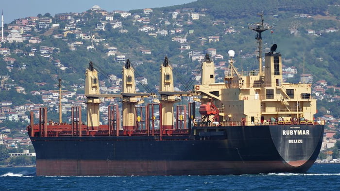 ‘Catastrophic’ Houthi attack damages British ship. The Belize-flagged ...