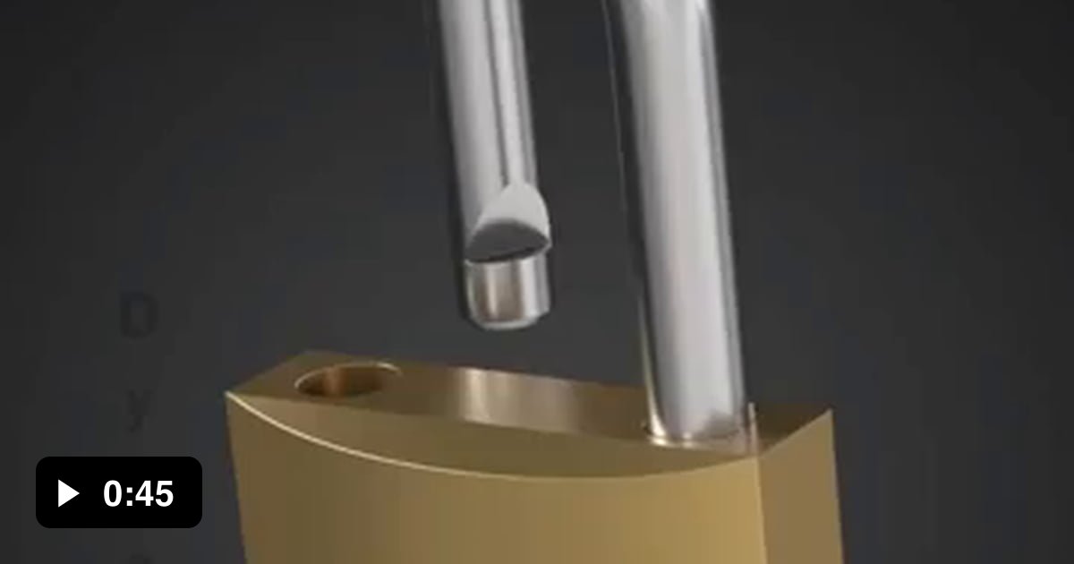 This Is How Padlock Works - 9GAG