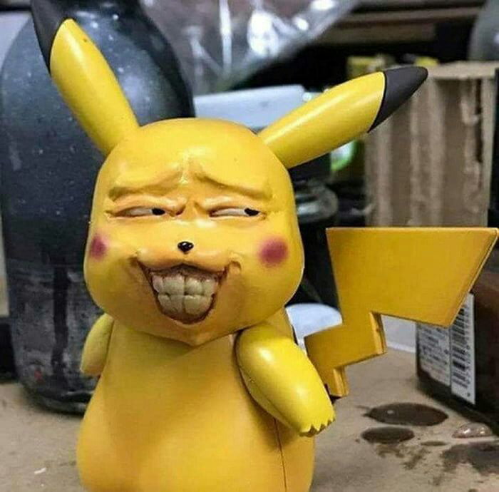 Anyone knows who's the artist that made this pikachu more wretched? - 9GAG