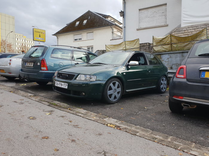 Audi S3 8l on Goodwood green - 9GAG
