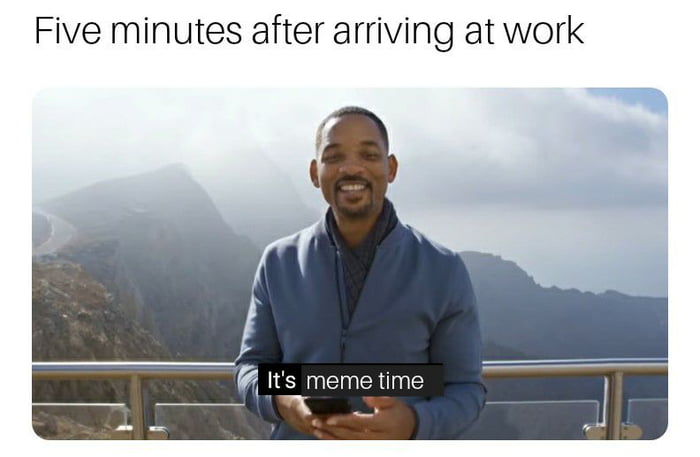 Hardly Working Meme
