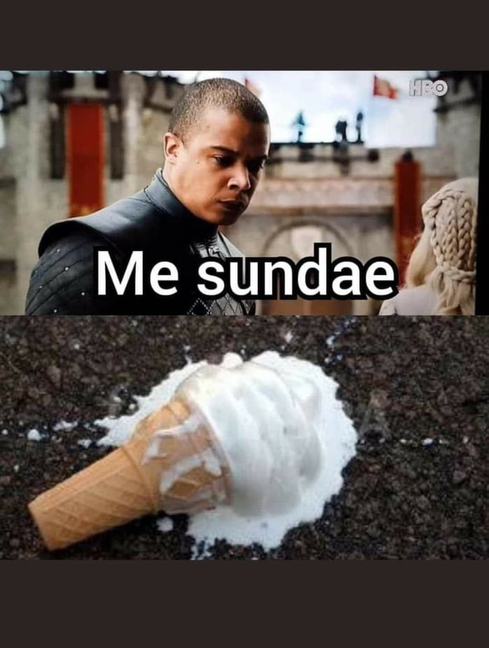 When you drop your Sundae - 9GAG