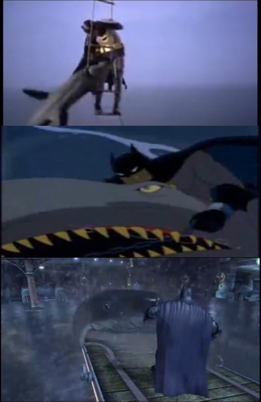 Batman vs Shark - 9GAG