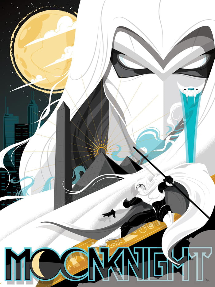 Moon Knight by Mike Mahle - 9GAG