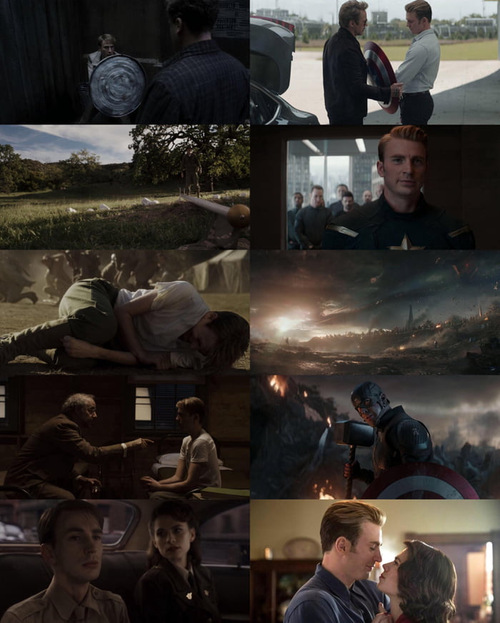 Scrawny Steve Parallels (A Masterclass in Finishing an Arc) - 9GAG