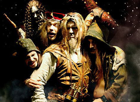 Arcturus, a way underrated "space pirate metal" band lead by ICS Vortex ...