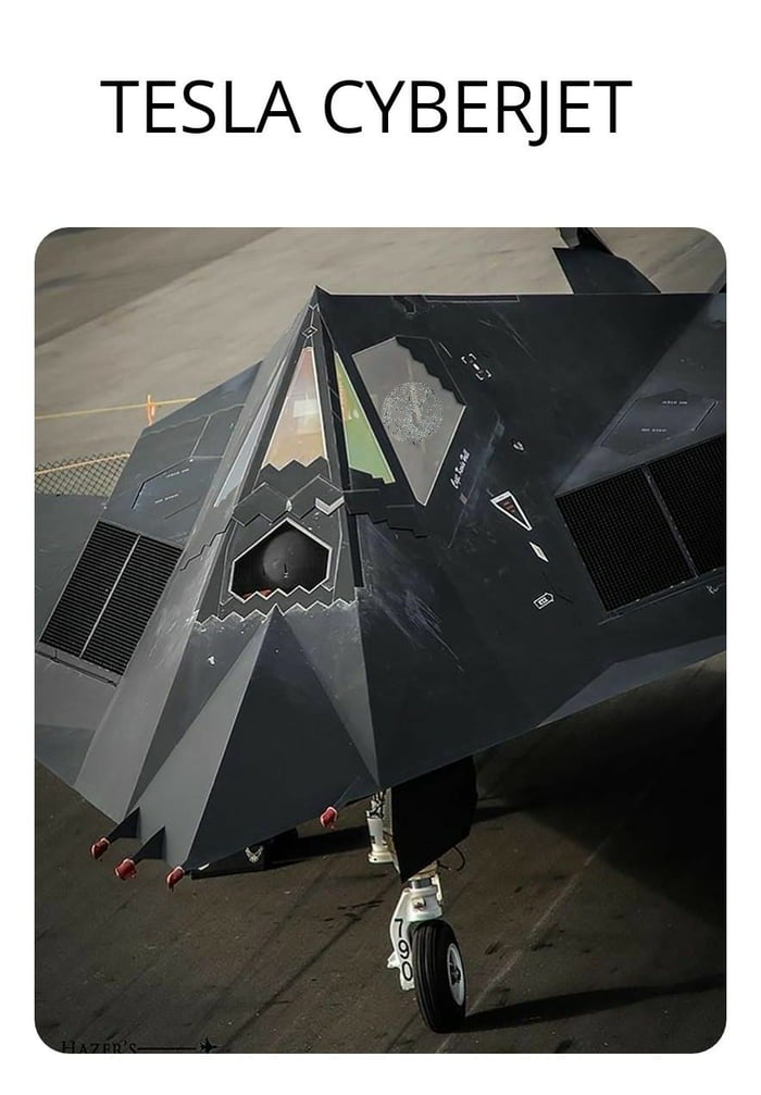 TESLA CYBERJET - 9GAG