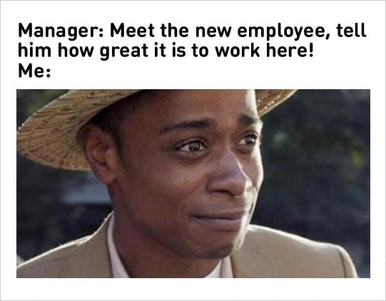 Last week of my low paying factory job and they have me training my ...