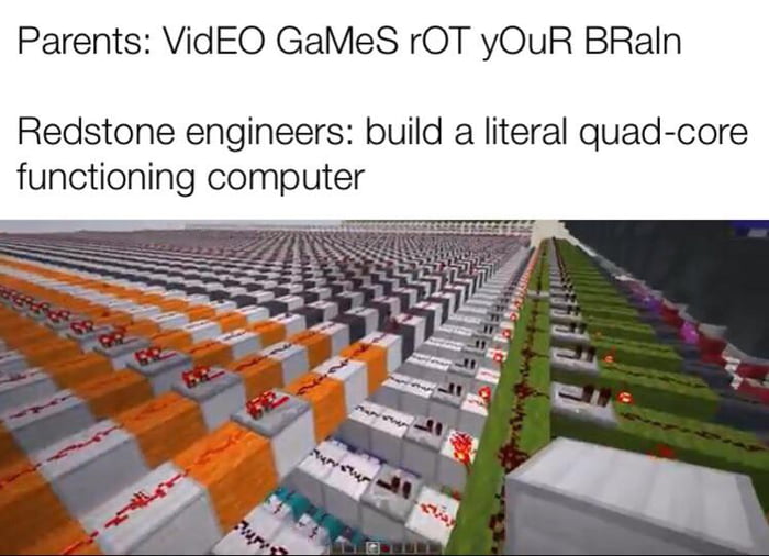 Minecraft grows your brain - 9GAG