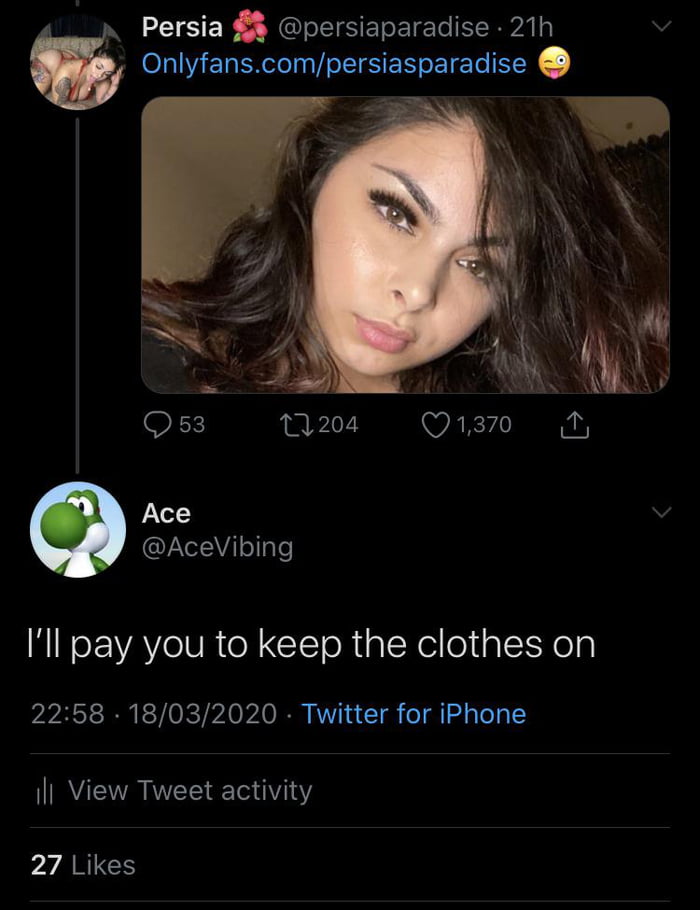 Ok brb starting a onlyfans - 9GAG