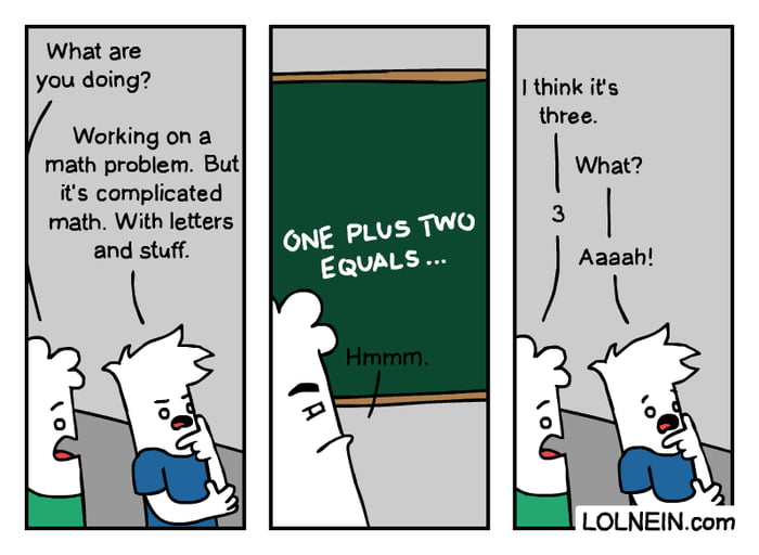 Math Problem - 9GAG