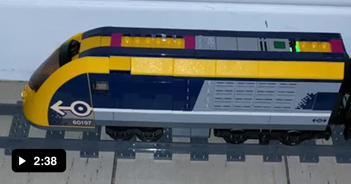 LEGO train floor to countertop access! - 9GAG