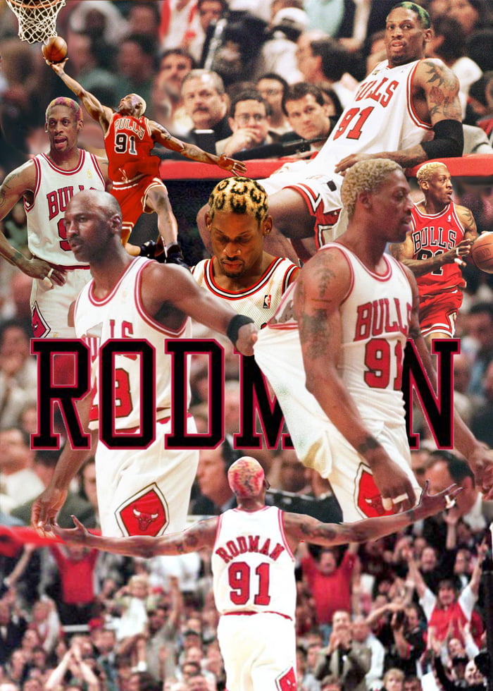 RODMAN photoshop collage - 9GAG