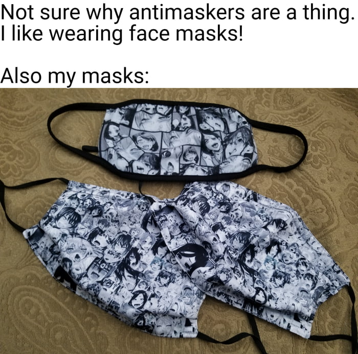 Friendly reminder to wear your face mask while outside! - 9GAG
