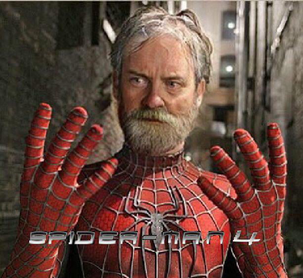 Spiderman 3 Peter Parker Face