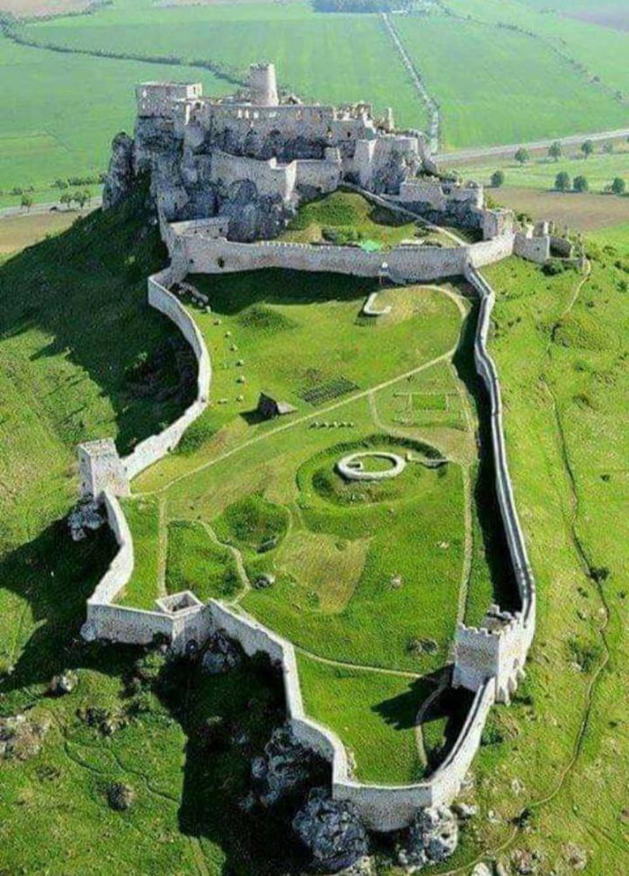 Spis Castle in eastern Slovakia is one of the largest castles in ...