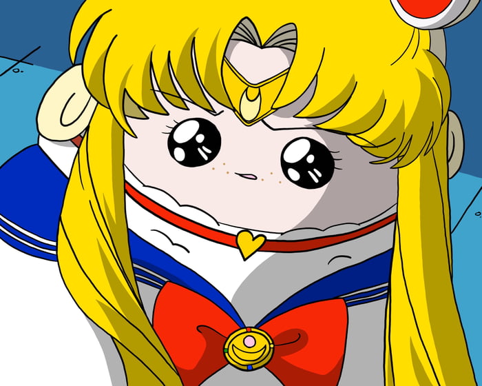 Lambo moon - sailor moon redraw challenge - 9GAG