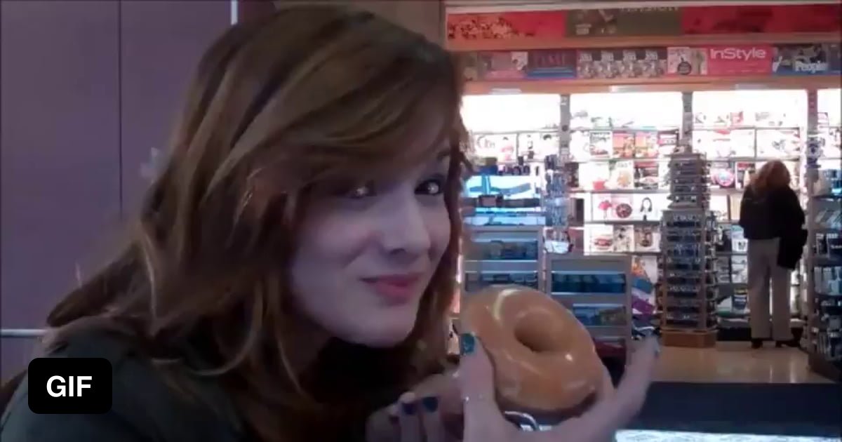 When your girlfriend asks for one bite of your donut - 9GAG
