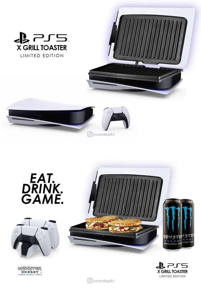 PS5 X GRILL TOASTER - 9GAG