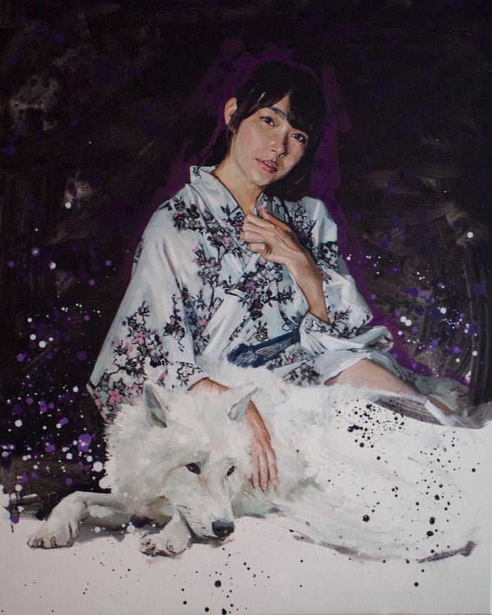 My painting "Okami" - 9GAG