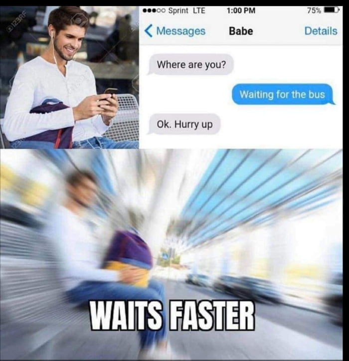 Waiting for bus - 9GAG