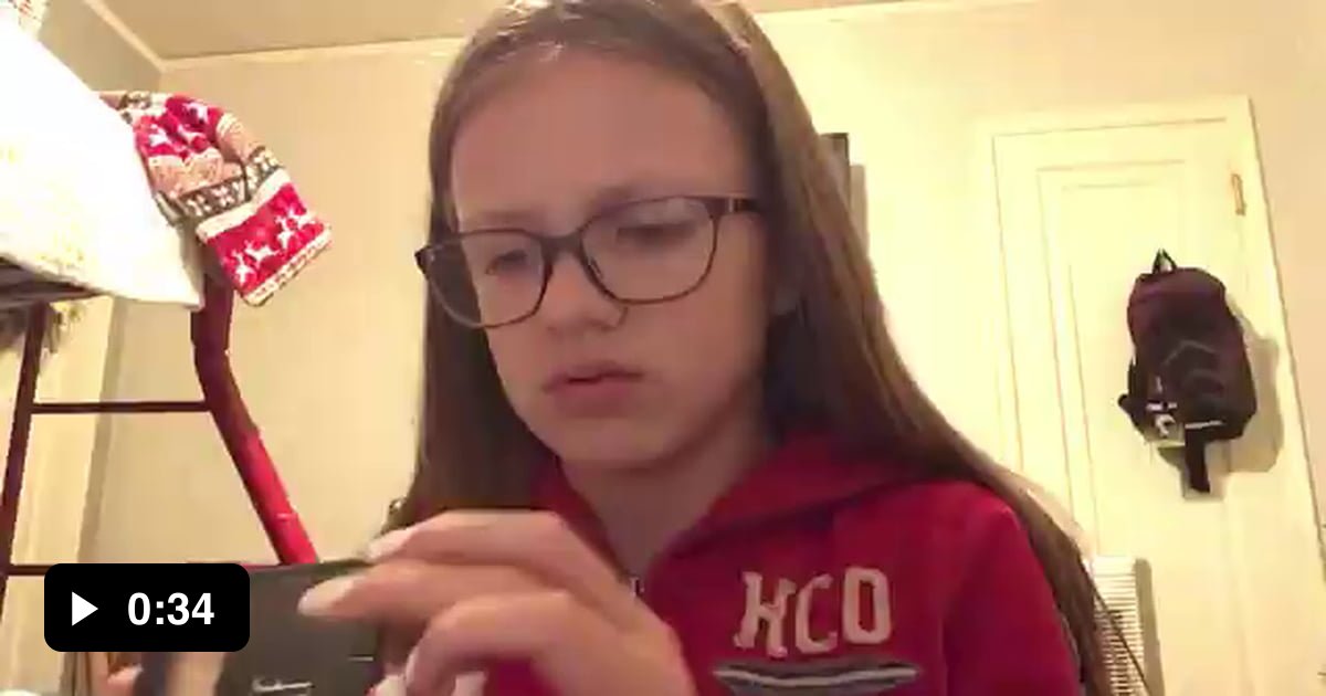 Girl trying to do a makeup tutorial, but her brother keeps sleep ...