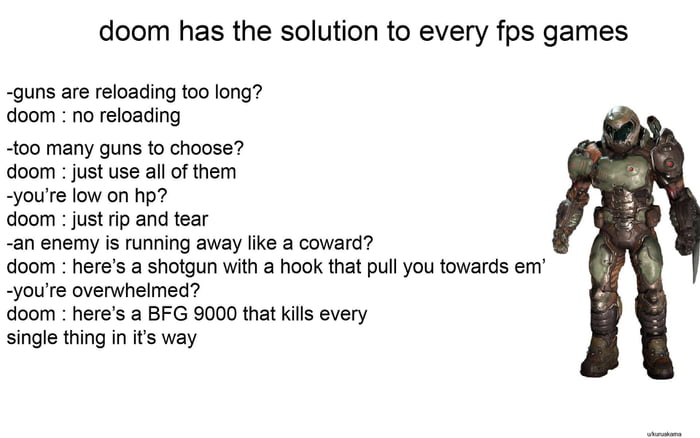 Remember boys , DOOM is eternal - 9GAG