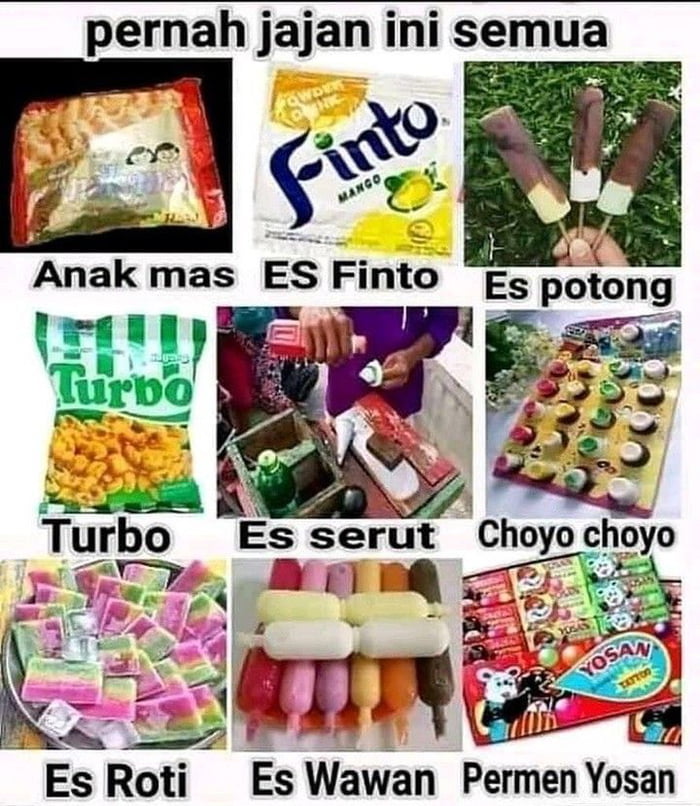 Ada jajan satu lagi, dulu snack favoriteku. Lupa namanya. Jadi snack ...