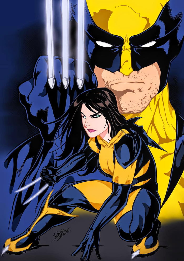 Laura and Logan, The Wolverines. Art by Daniele Torres and edCOM02 on ...