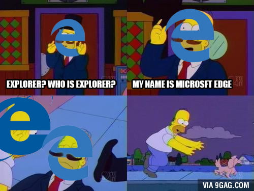 Explorer? Who is Explorer? - 9GAG