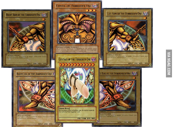 OMG the 6th Exodia card !!! - 9GAG