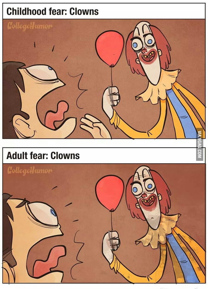 Clowns... - 9GAG