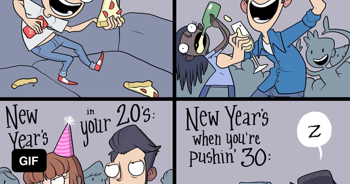 How I feel about New Year's Eve as I get older - 9GAG