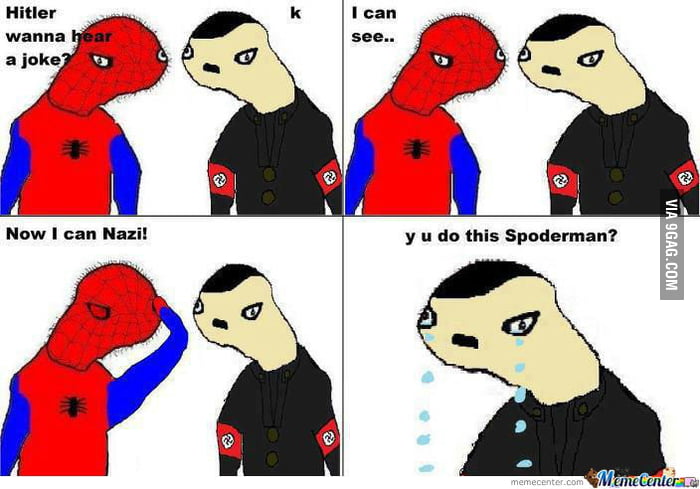 Y u do dis Spoderman? - 9GAG