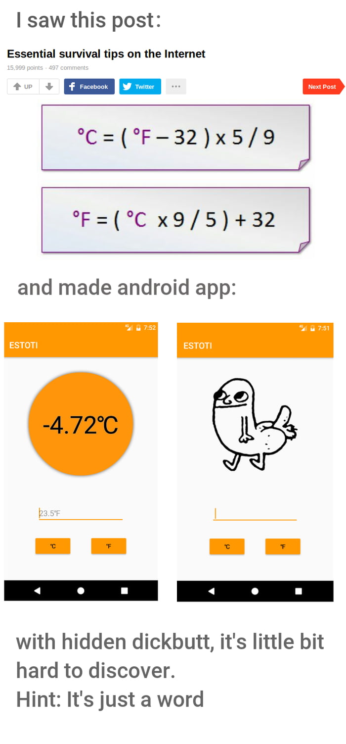 Hidden Dickbutt - 9GAG