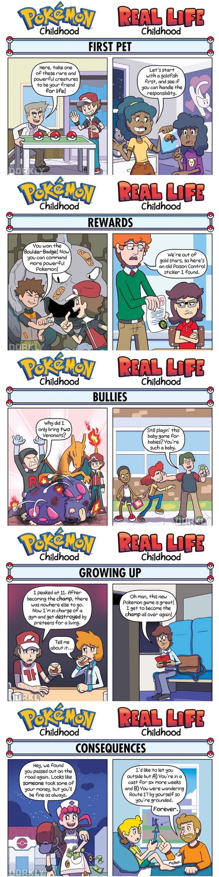 Pokémon life ≠ Real life - 9GAG