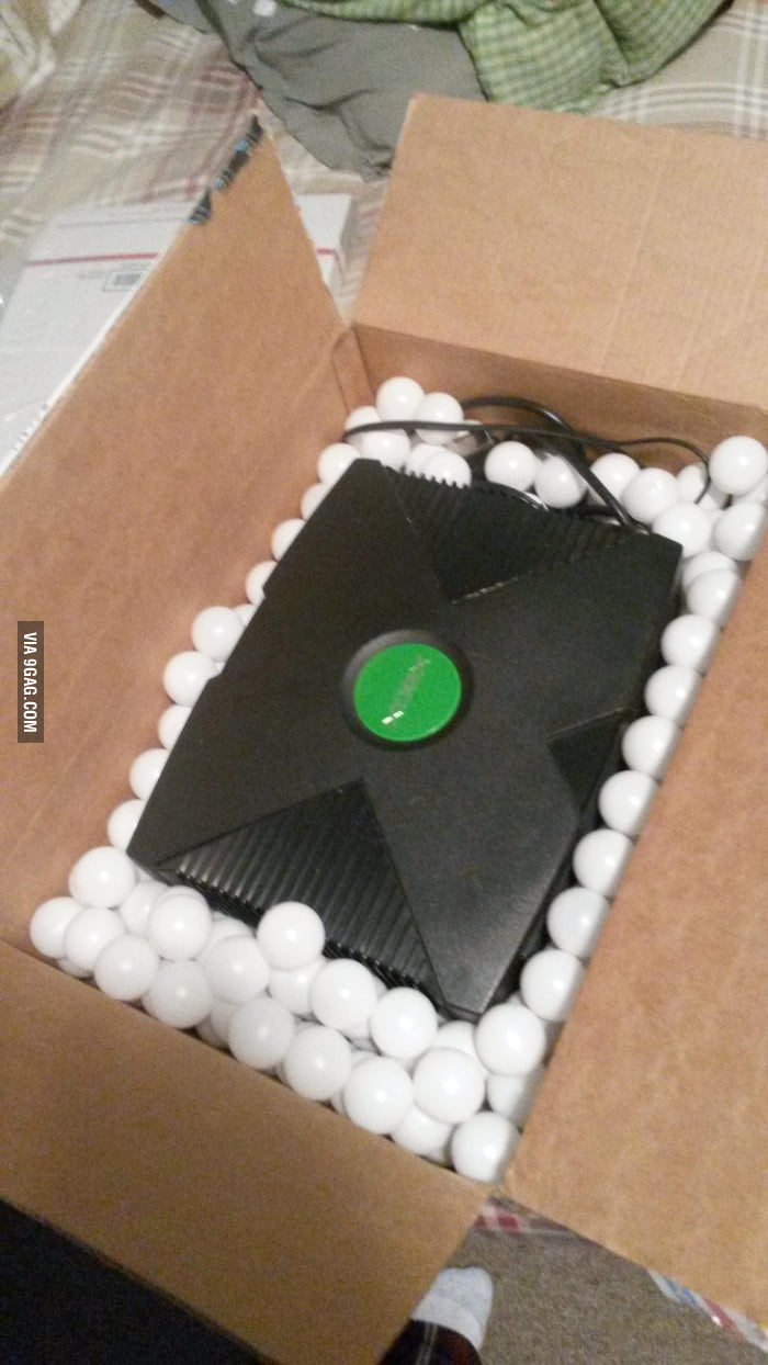 Ordered a Xbox to use for parts, I opened the box and got a good laugh ...