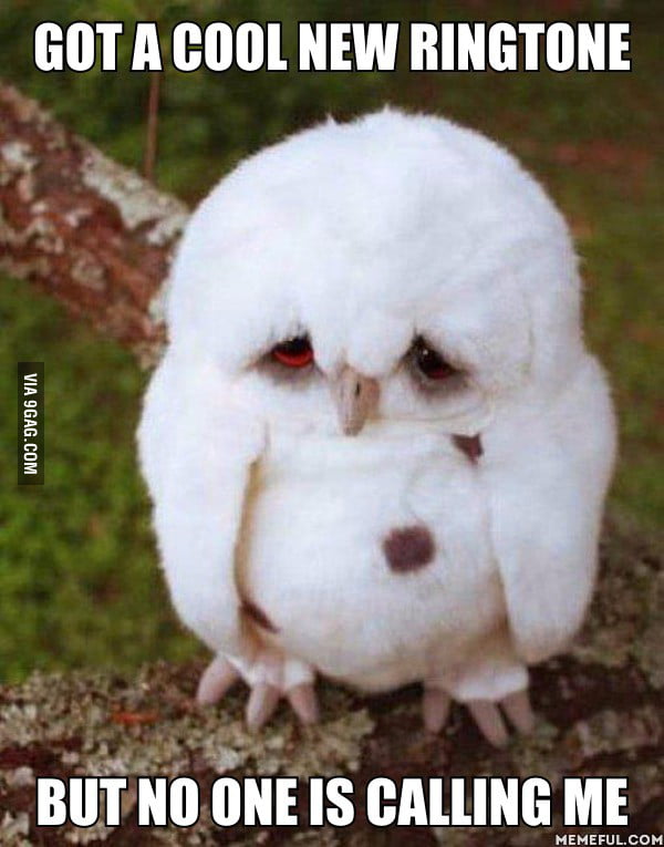 Not even a text message - 9GAG