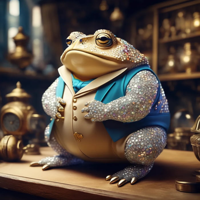This is the Fortune Toad. It only appears once every billion wednesday meme. Upvote for loads of ...