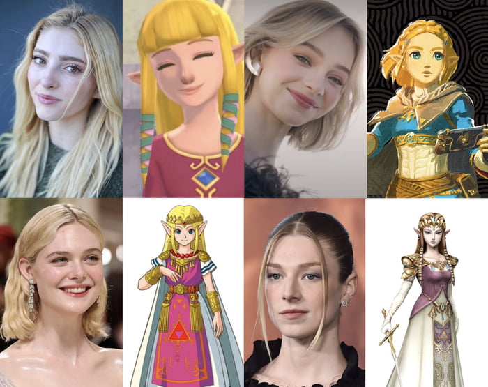 Who should be Princess Zelda of Hyrule for the live action trilogy? - 9GAG