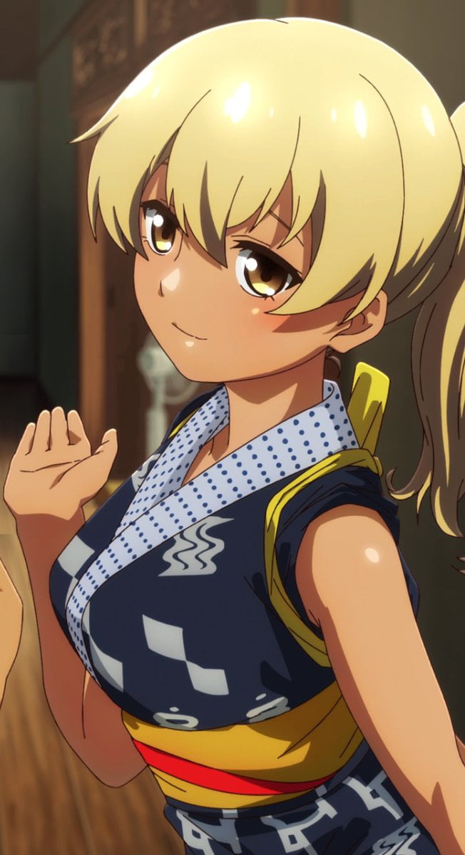 I love Kana Higa design from okitsura anime - 9GAG