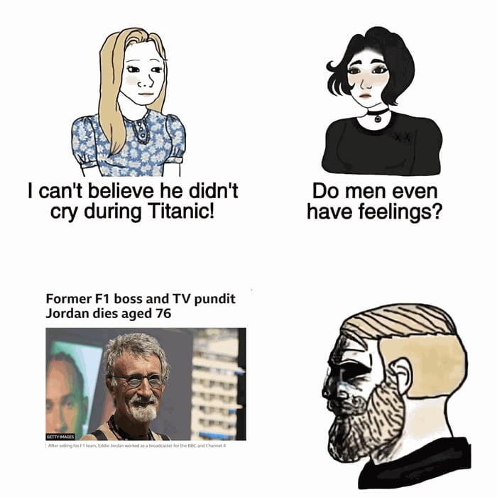 RIP Eddie. I vividly remember the HH Frentzen win and the emotions of a Jordan win.. - 9GAG