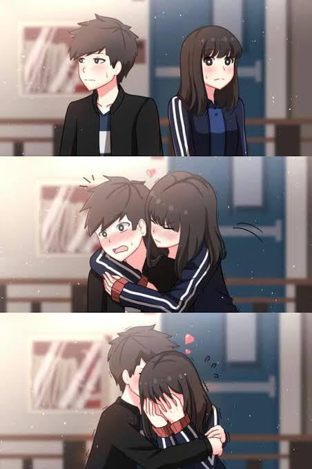 Wholesome blushing couple - 9GAG