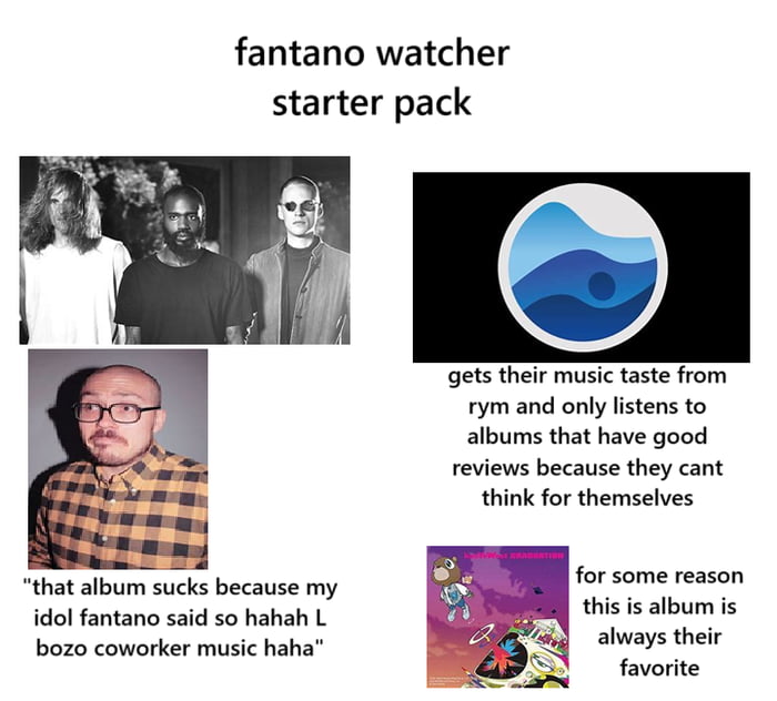 Fantano fan starter pack - 9GAG