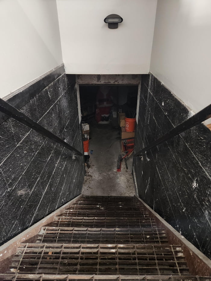The basement at work - 9GAG