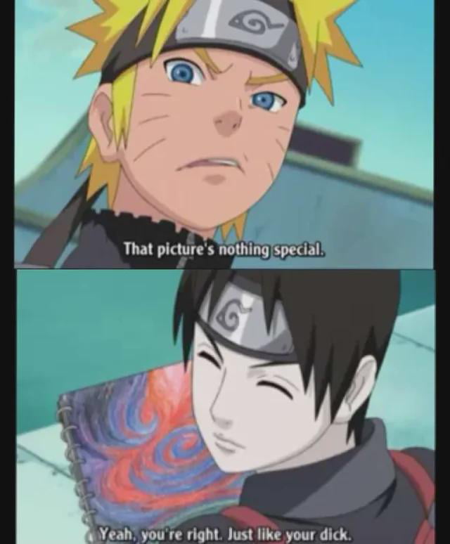 Naruto roasted! - 9GAG