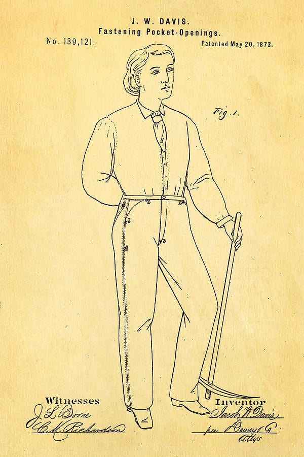 On this day May 20th 1873, a German immigrant Levi and a customer Jacob ...