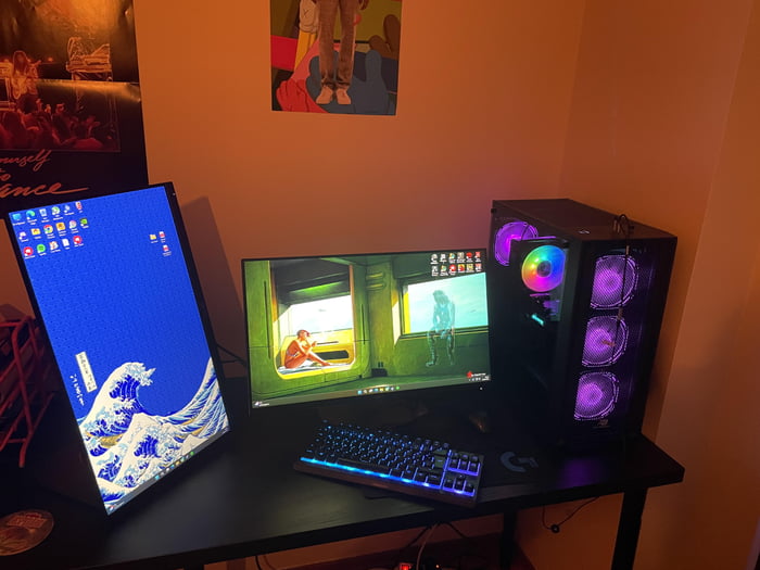 First ever setup - 9GAG