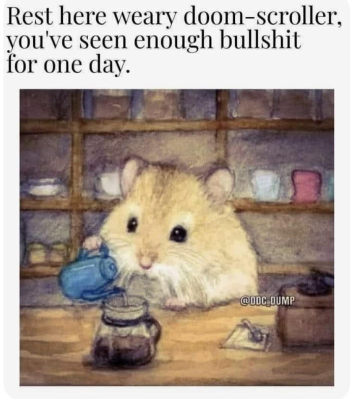 Weary doom-scroller.. - 9GAG