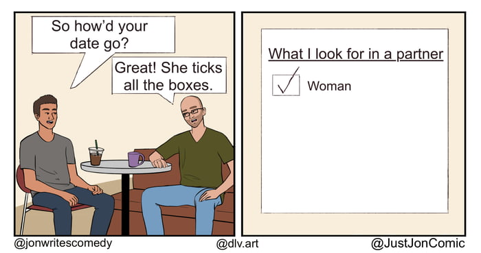 Dating standards - 9GAG